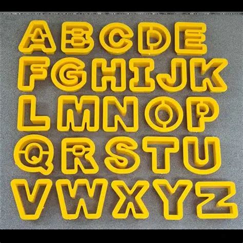 Modle Za Slova 3 9cm Tortina