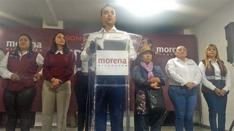 Una pandilla quienes marcharon hubo billetazos Morena Michoacán
