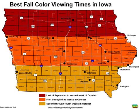 Iowa Fall Colors Map 2025 Sharon K Gomez