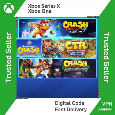 Crash Bandicoot Crashiversary Bundle Xbox One Series Xs Digital