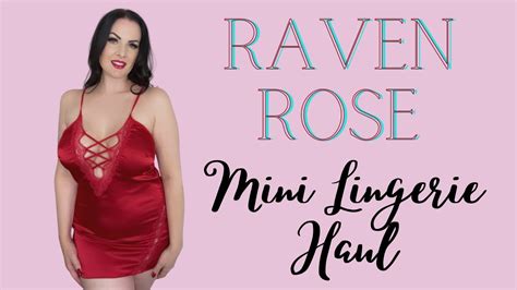 Raven Rose Lingerie Nightie Try On Haul Youtube Daftsex Hd