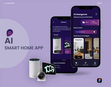 Ai Smart Home App Ui Design Behance Behance