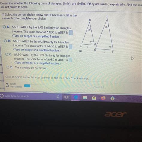 Scale Factor Triangle Examples At Tayla Sligo Blog