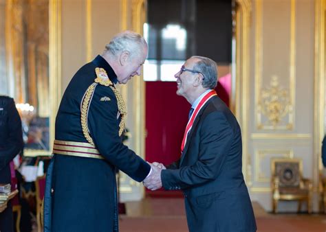 Sir David Khalilis Investiture Presided By Hm King Charles Iii