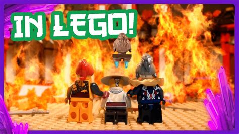 Lego Ninjago Crystalized Trailer Recreated In Lego Youtube