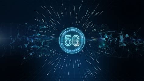 인공 지능 Ai를 사용한 디지털 데이터 및 개념적 미래 정보 기술의 5g 연결 프리미엄 사진