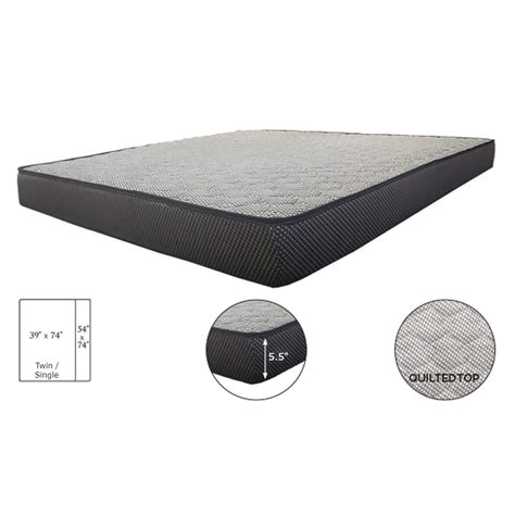 Affordable High Quality 6 Foam Mattress Quilted Top Payless Furniture