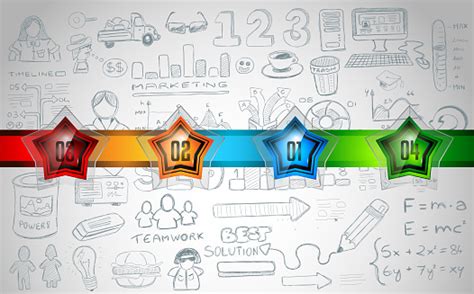 깨끗하다 인포그래픽 레이아웃 템플릿을 데이터와 정보 분석을 위한 간판에 대한 스톡 벡터 아트 및 기타 이미지 간판 계급 계획 Istock