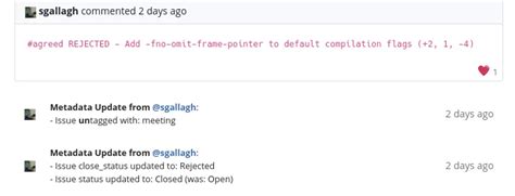 Fedoras Fesco Rejects The Idea Of Fno Omit Frame Pointer As Default Compiler Flag Phoronix