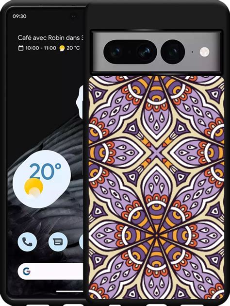 Google Pixel Pro Hardcase Hoesje Paarse Mandala Designed By Cazy Bol