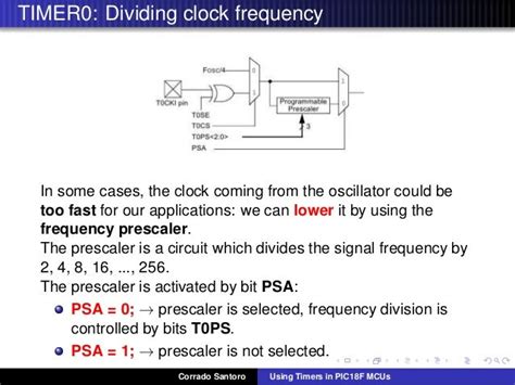 Using Timers In Pic18f Microcontrollers