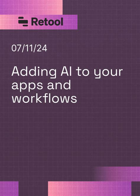 Adding AI To Your Apps And Workflows
