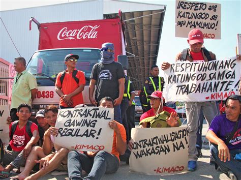 10 Coca Cola Workers Face Charges After A Protest In Davao City Davao Today