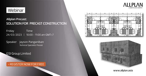 Webinar Allplan Precast Solution For Precast Construction Allplan Asia