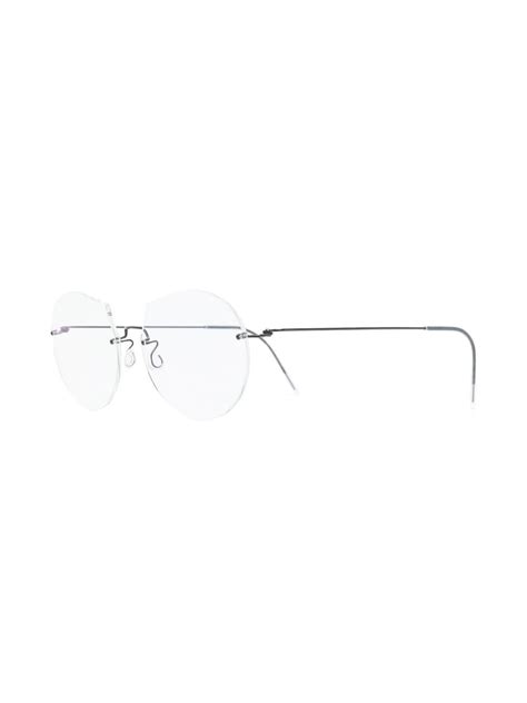 Lindberg Spirit Rimless Glasses Farfetch