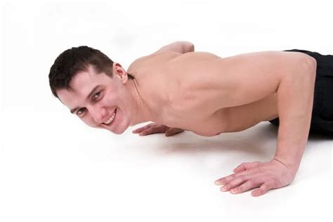 Man To Perform The Push Ups Exercise Stock Photos Royalty Free Man To