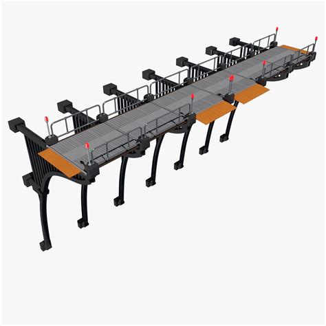 공상 과학 다리 3d 모델 49 Max Fbx Free3d