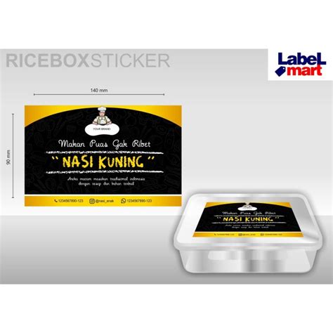 Detail Desain Logo Nasi Box Koleksi Nomer
