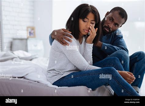 Kind Loving Man Trying To Solve A Problem In Relationships Stock Photo Alamy