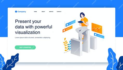 Premium Vector Isometric Woman Working On The Laptop Programmer