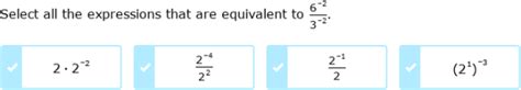 Ixl Identify Equivalent Expressions Involving Exponents Secondary 2 Maths Practice