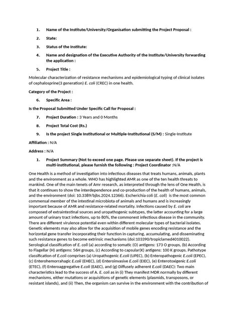 Project Shweta Pdf Beta Lactamase Antimicrobial Resistance