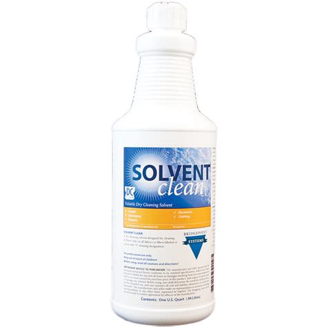 Bridgepoint Solvent Clean Multi Purpose Volatile Dry Solvent 1 Qt