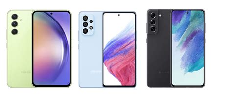 Samsung Galaxy A54 5g Vs Galaxy A53 Vs Galaxy S21 Fe Tech Updates