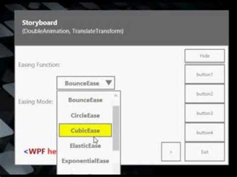 Animate Menu In WPF YouTube