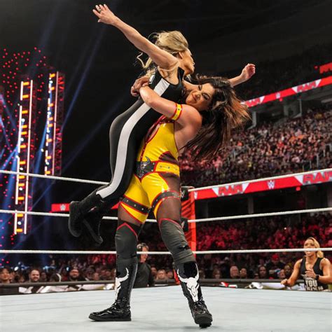 WWE Women Trish Stratus With Zoey Stark Vs Raquel