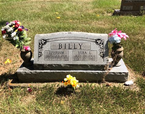 Vera Lee Speers Billy 1901 1980 Find A Grave Memorial