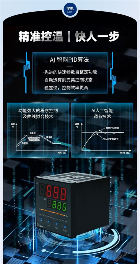 厦门宇电温控器pid温度控制仪表串级控制 厦门宇电自动化科技有限公司