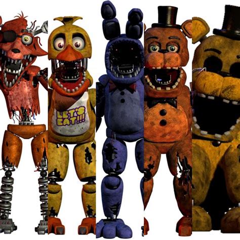 Anyone Got Any Thoughts On The Withered Animatronics 🤔 Fandom