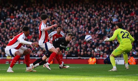 Arsenal Player Ratings Vs West Ham One 3 10 And Three 4s As Gunners Slip Up Football Sport