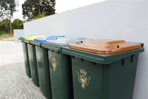 Contentores 240 L Separação de resíduos Câmara Municipal de Lisboa