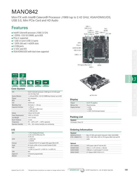Axiomtek Motherboard Axoimtek Mano842 Retailer From Chennai