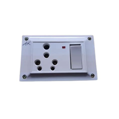 Polycarbonate Switch Socket Combined For Switches Rectangular At Rs Piece In New Delhi