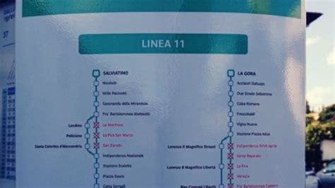 Tpl A Firenze Cambiano I Percorsi Di Linee Nove Da Firenze