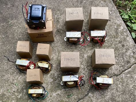 For Sale Nos Schumacher Transformers Filament And Opt Diyaudio