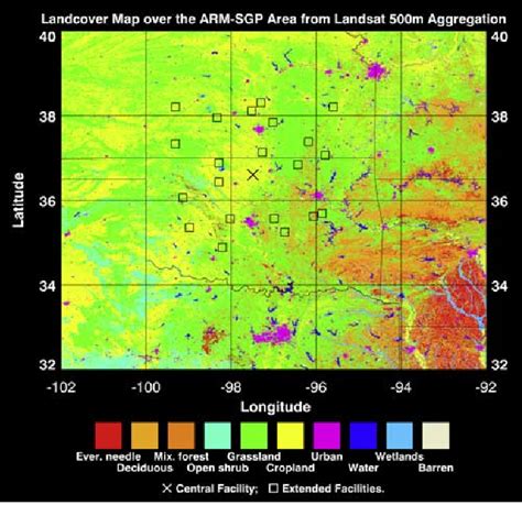 Figure 1 From Surface Bidirectional Reflectance And Albedo Properties Derived Using A Land Cover