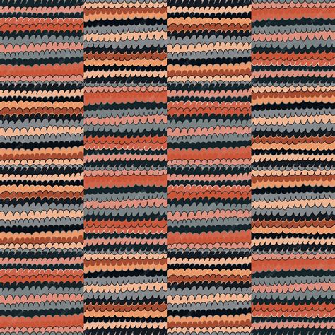 Premium Vector Doodle Zig Zag Lines Mosaic Ornament Hand Drawn Wave Seamless Pattern Scribble