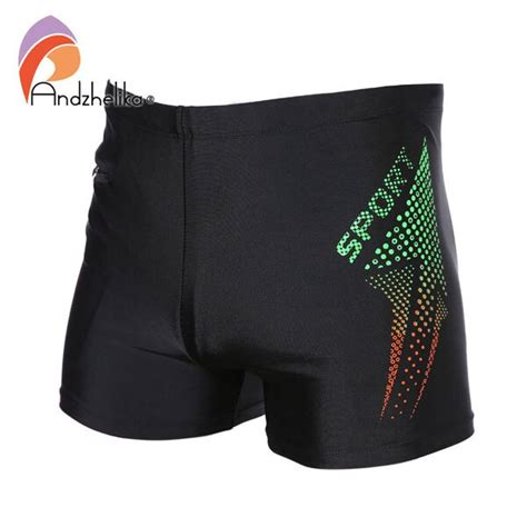 Jual PREORDER Andzhelika Swim Briefs Mens Swimsuits Swimming Trunks Sport Briefs Swim Suits