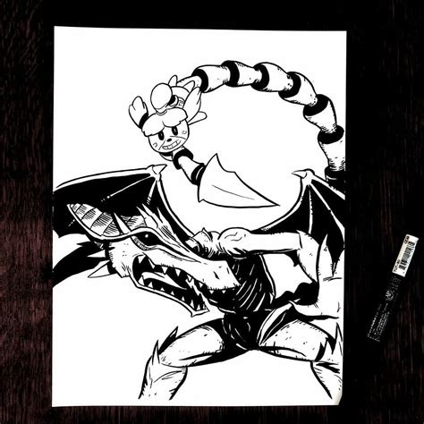 Its Ridley Vs Isabelle For Inktober Day 4 With Sam And Fuzzy And Tumblr