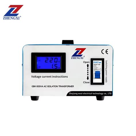 China Single Phase Toroidal Isolation Transformer Factory Zhengxi