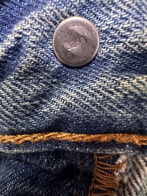 Levis 501 Shipwrecked Patched Jeans Womens Fashion Bottoms Jeans