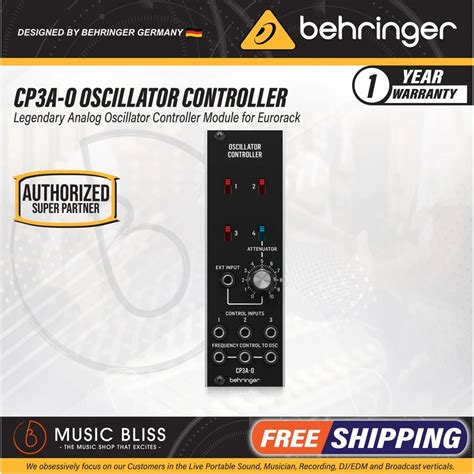 Behringer 960 Sequential Controller Analog Step Sequencer Eurorack Module Total Music Gear