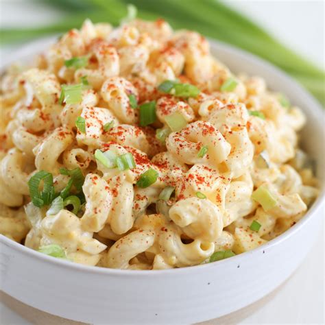 Deviled Egg Pasta Salad Fake Ginger