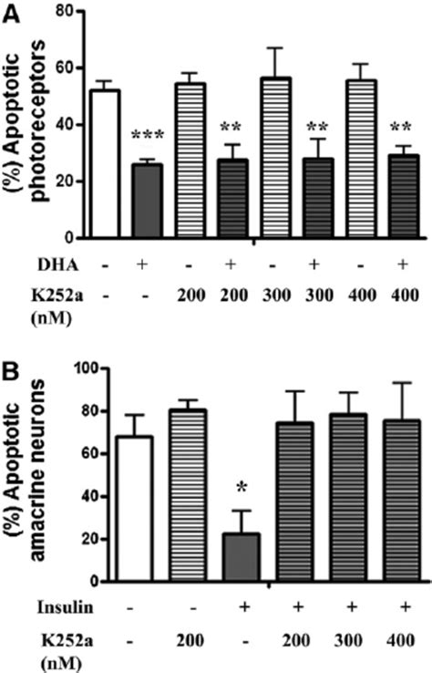 Inhibition Of Trks Did Not Affect Dha Prevention Of Photoreceptor Death