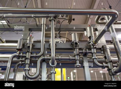 Milk Pasteurization System Is Shown At A Food And Drink Exhibition