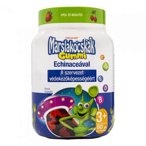 Walmark Marslakócskák Gumitabletta Echinaceával 20 Mg 60 Db